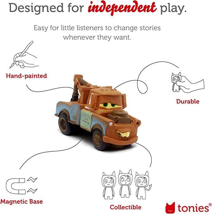 Tonies Mater Audio Play Character from Disney and Pixar's Cars 2 ...