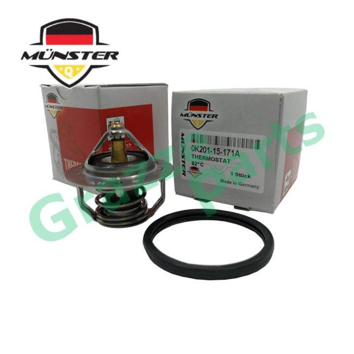 Münster Coolant Thermostat + Sealing Ring for 0K201-15-171A Kia Sephia ...