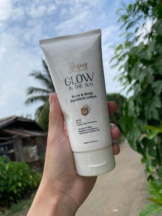[New] YASUY GLOW IN THE SUN LOTION with spf50 | Lazada PH