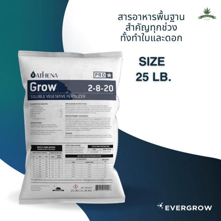 [สินค้าพร้อมจัดส่ง]⭐⭐Athena ProLine/ ProGrow ปุ๋ยทำใบ สารอาหารจำเป็น ...