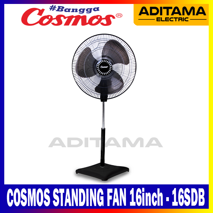 COSMOS STAND FAN 16 SDB/ KIPAS ANGIN BERDIRI COSMOS 16inch 16SDB ...