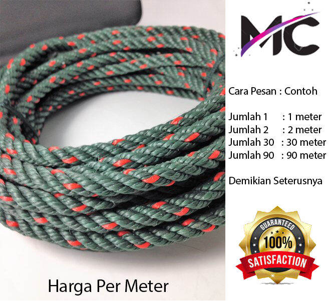 Tali Tambang Besar 18mm 20mm HTBM Plastik Harga Permeter Untuk ...