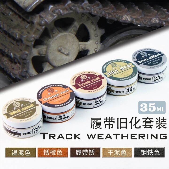 Natural Aging Soil Suit Track Weathering Effect Dam Chariot Tank Model ...
