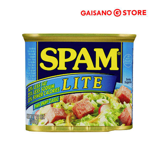 SPAM Lite 50% Less Fat 340G | Lazada PH
