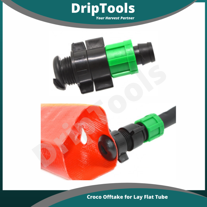 Drip Tape Fitting Croco Offtake for Lay Flat Hose Dn 17, Irrigation ...