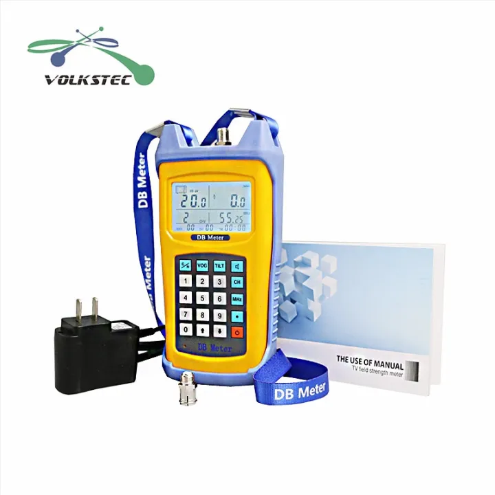 High Precision CATV Signal Level Meter DB-6 TV Field Strength Meter ...