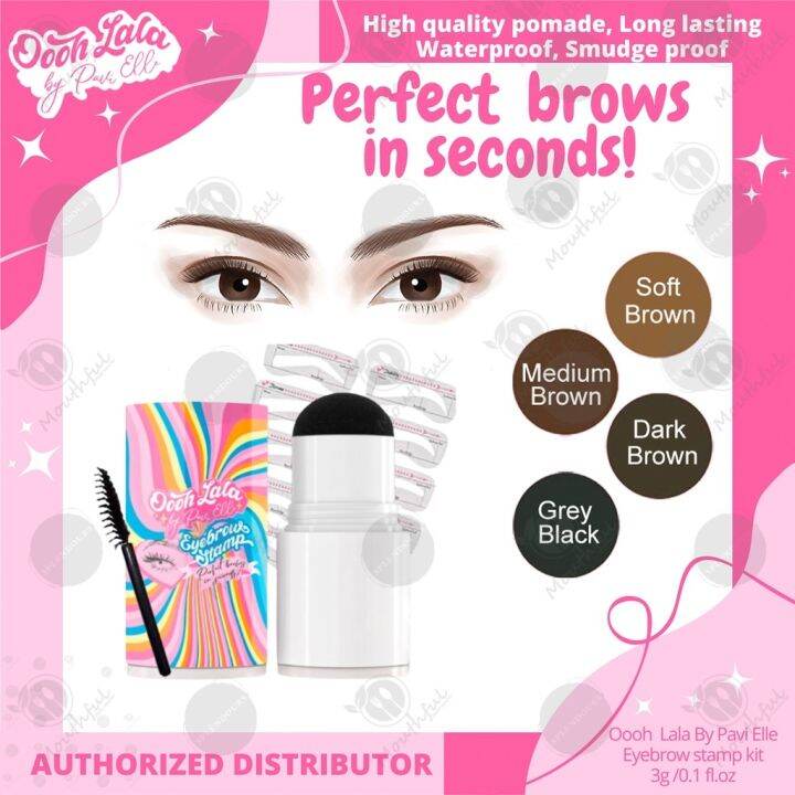 Mouthful - Oooh Lala by Pavi Elle - Eyebrow stamp kit Eyelash lift kit ...