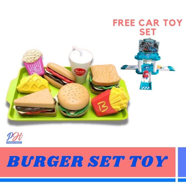 PERFECT DEALS Pretend Play with Food Toys Set Play House Sandwich ...