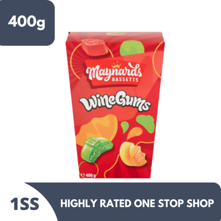Maynards Bassetts Wine Gums 400g | Lazada PH