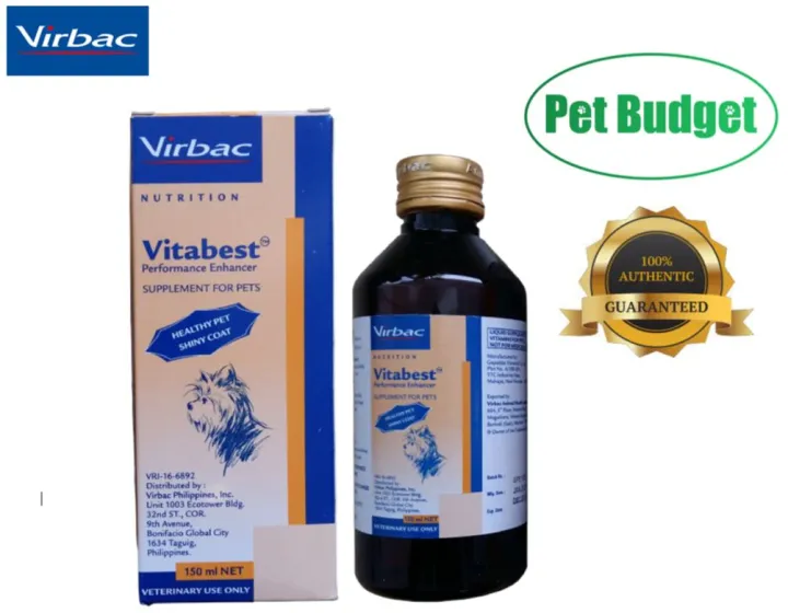 Virbac Vitabest Performance Enhancer for Cats and Dogs 150ml | Lazada PH
