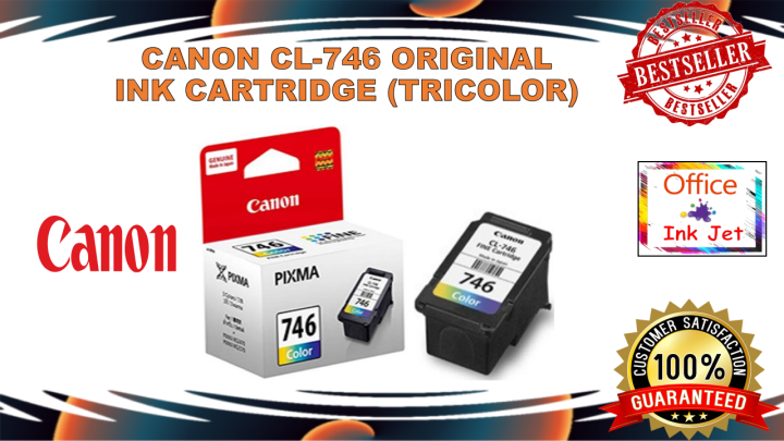 CANON CL-746 ORIGINAL INK CARTRIDGE (TRICOLOR) | Lazada PH