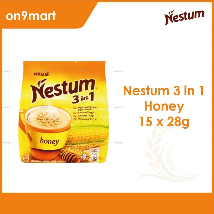 Nestum Cereal Drink 3 in1 Honey 15 x 28g (EXP : 02/2023) | Lazada