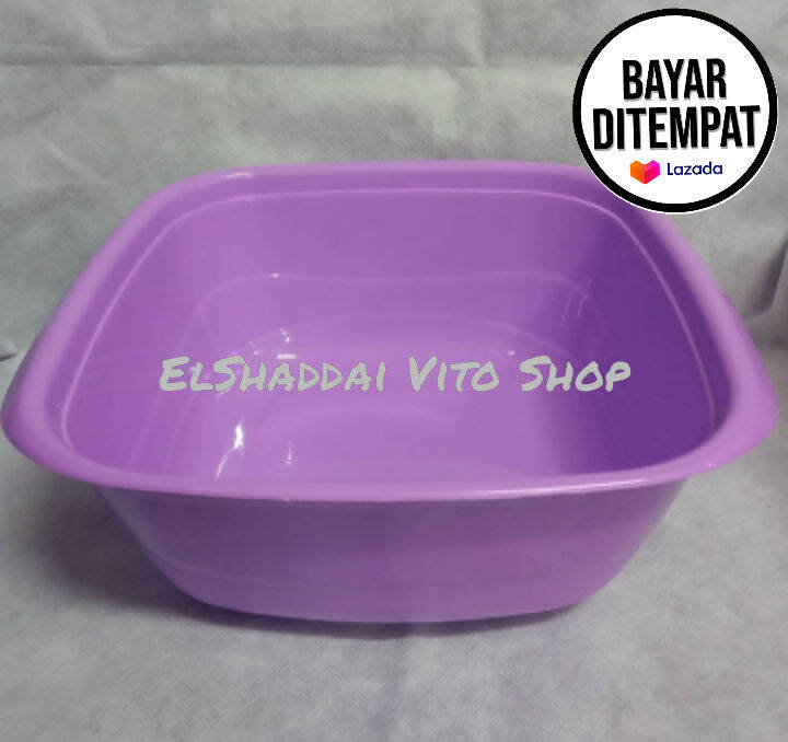 Baskom Plastik Kotak GBU Plast 5000 ML | Lazada Indonesia