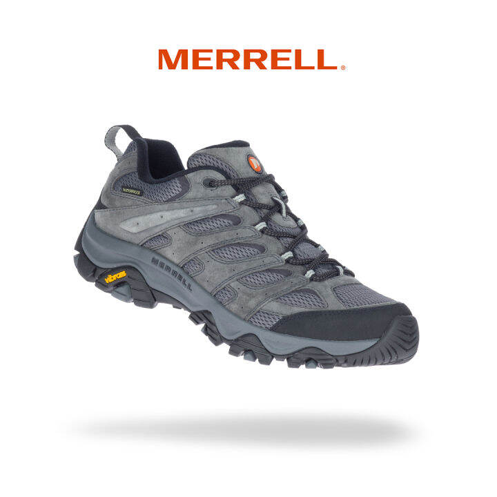 MERRELL MENS HIKING SHOES MOAB 3 WP GRANITE | Lazada PH