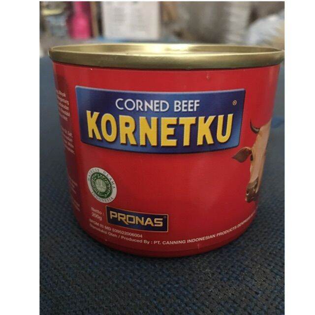 Kornetku Pronas Corned Beef Kornet Daging Sapi 200 gr | Lazada Indonesia