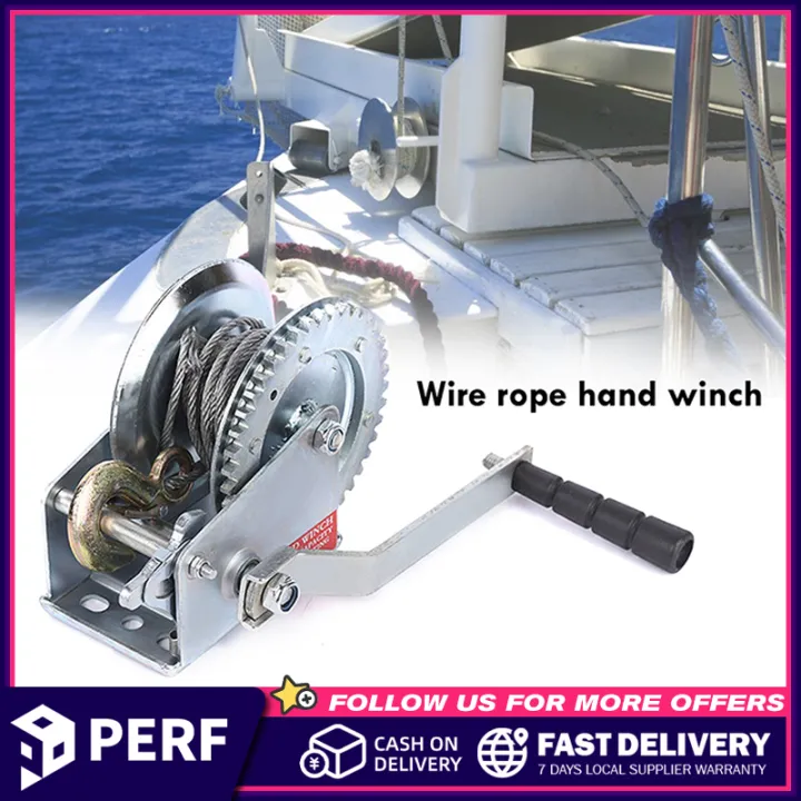 Perf Mini Hand Winch Durable Practical Manual Winch Tool Equipment Rust ...