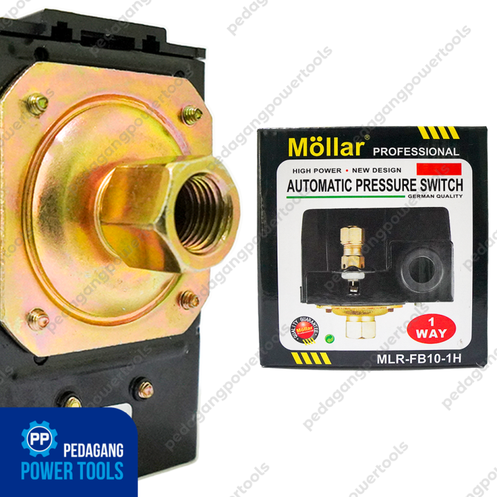 MOLLAR FB10 Otomatis Kompresor 1 Way Lubang Saklar Pressure Switch 1/4 | Lazada Indonesia