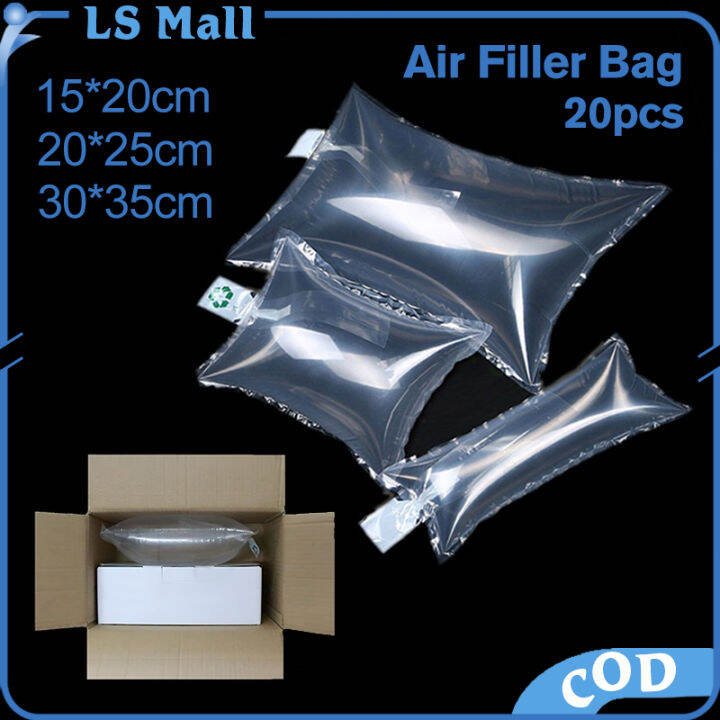 20pcs Inflatable Air Pillow Bag Air Filled Buffer Bag Air Column Bubble ...