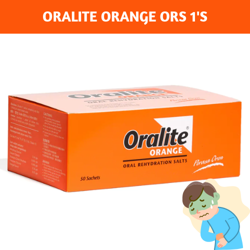 ORALITE ORANGE ORAL REHYDRATION SOLUTION 1'S | Lazada
