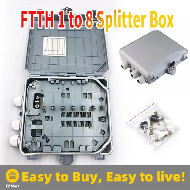 Optical Fiber Distribution Box 12 core full with SC Adapter Pigtail 1 : ...