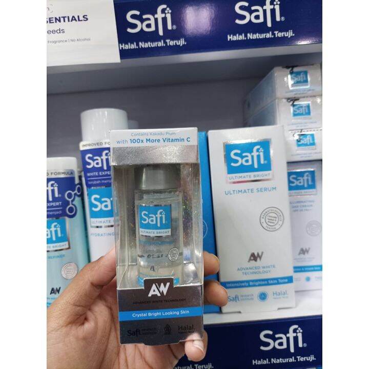 SAFI ULTIMATE BRIGHT CRYSTAL ESSENCE 30 ML | Lazada Indonesia