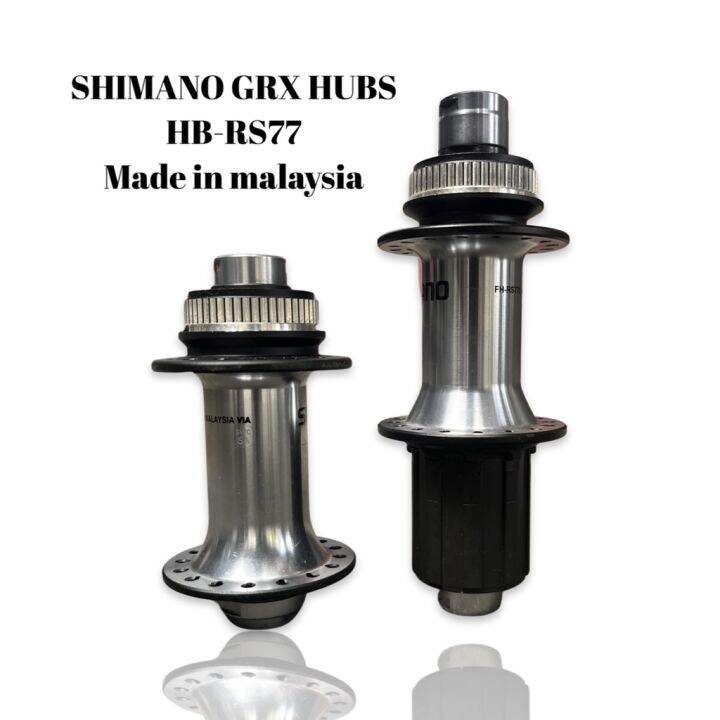 SHIMANO GRX HUBS HB-RS770 FRONT & REAR HUBS FOR GRAVEL BIKE | Lazada PH