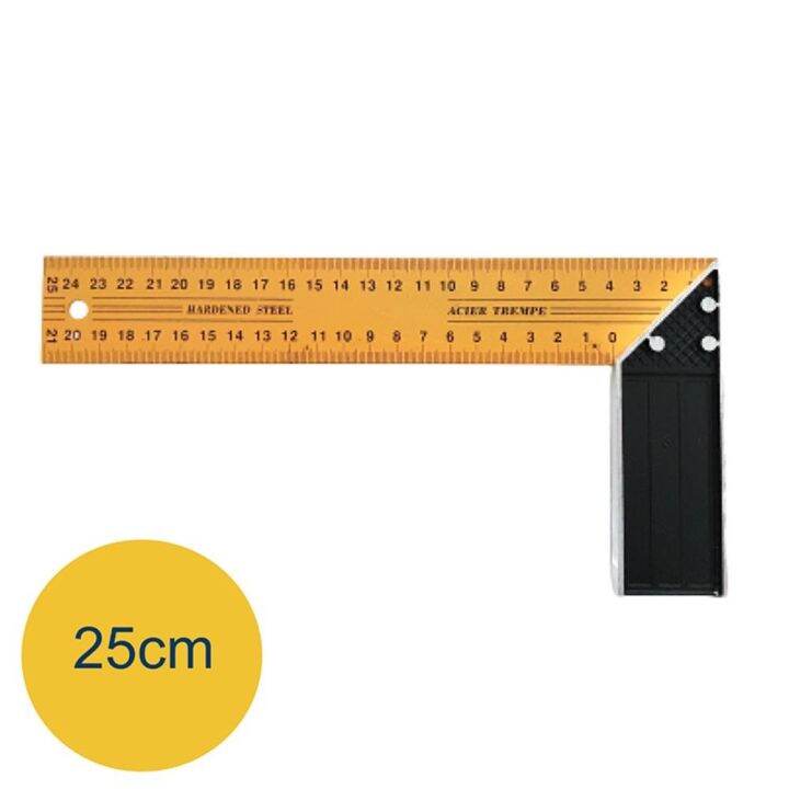 Metal Engineers Try Square Set Wood Measuring Tool Right Angle Ruler 90 ...