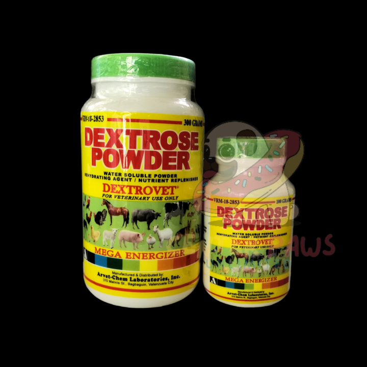 DEXTROSE POWDER DEXTROVET Water Soluble Powder (2 size varieties ...
