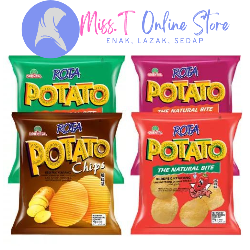 [MT] Rota Potato Potato Chips 70gm | Lazada