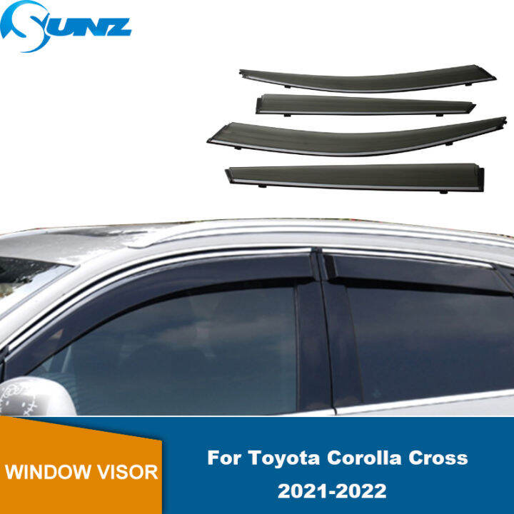 Side Window Visor For Toyota Corolla Cross Frontlander 2021 2022 2023 ...