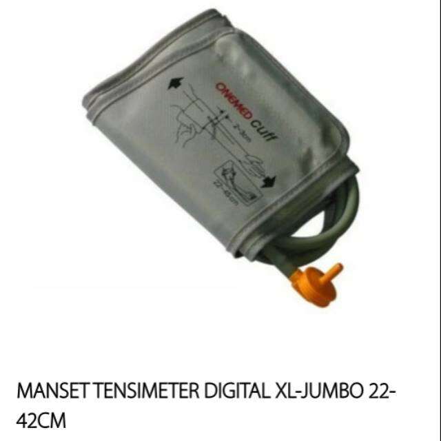 Manset Tensimeter digital ukuran XL Jumbo diameter 22-45cm | Lazada ...