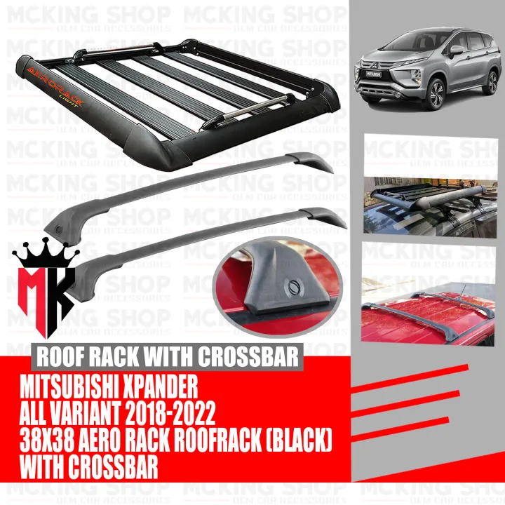 Mitsubishi Xpander 2018-2022 Aluminum Aero Rack 38x38 Roof Rack ...