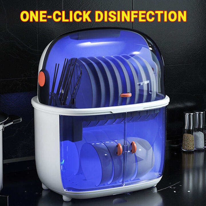 Ultraviolet disinfection cabinet home kitchen cabinet kitchen tableware ...