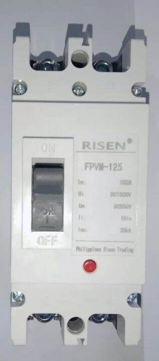 Risen smart home AC&DC BREAKER 2P mccb 100-150A-200A | Lazada PH