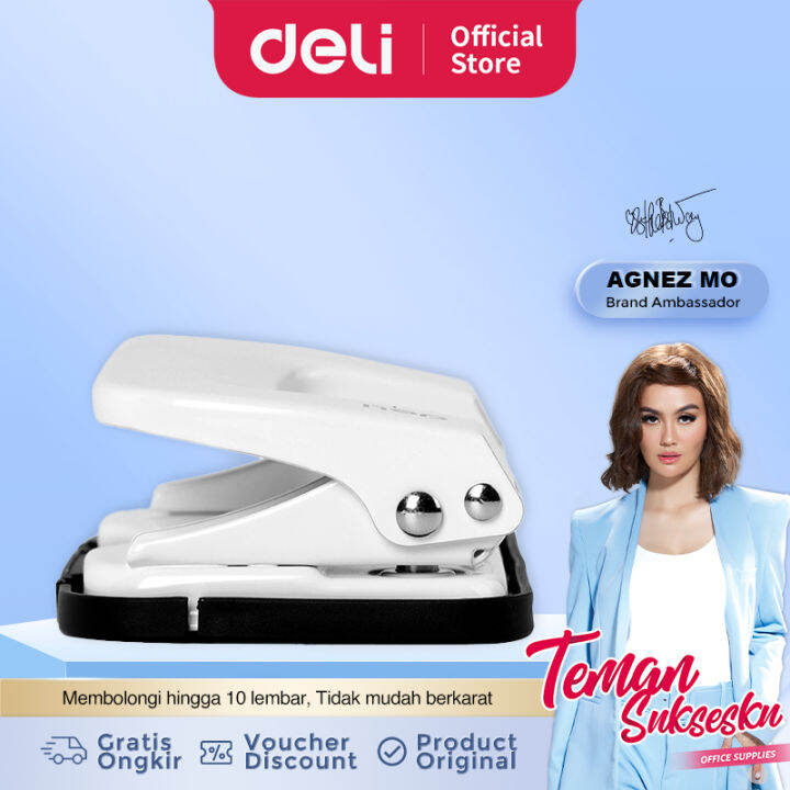 Deli Pembolong kertas 35 Sheets 80mmΦ5.5mm E0138 | Lazada Indonesia