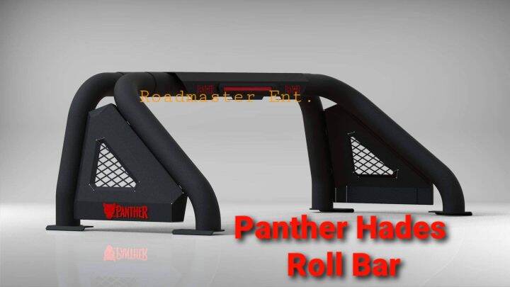 Universal Panther Hades ROLL BAR Powder Coated with 3rd Brake Light For ...