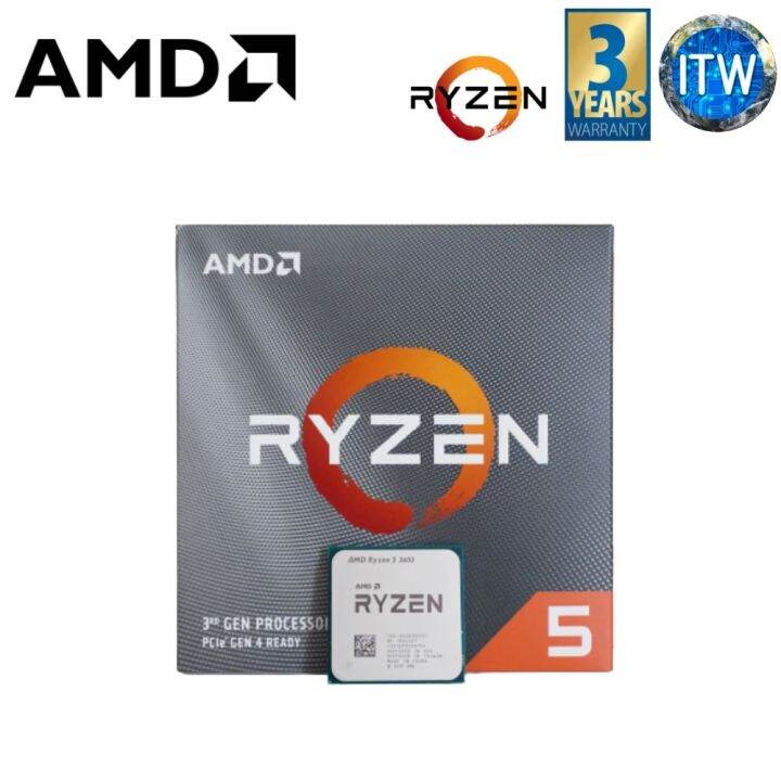 Original Quality ☾ Ryzen 5 3600 6-Cores 12-Thread 4.2GHz Boost 3.6GHz Desktop Processor | Lazada PH