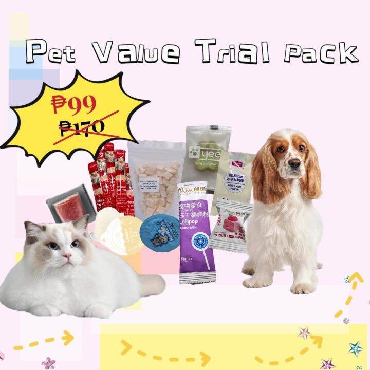 Pet Treat Value Trial Pack Cats & Dogs Food Treat | Lazada PH