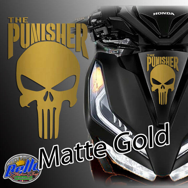 PUNISHER Cutout Stickers, Never Faded, Quality Made, | Lazada PH