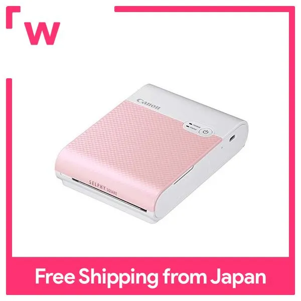 Canon Smartphone Printer SELPHY SQUARE QX10 Pink (High image quality ...