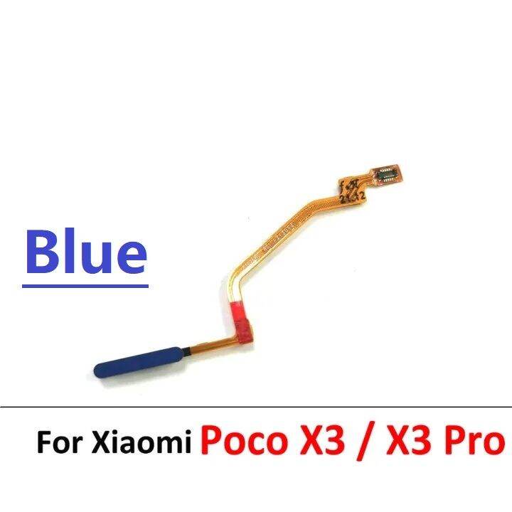 For Xiaomi Poco X3 Fingerprint Scanner For Poco X3 NFC Home Button ...