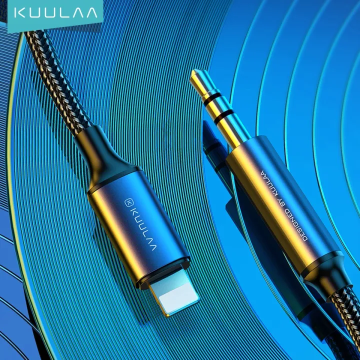 KUULAA AUX Cable 3.5mm Jack to for Lightning Cable for iPhone 12 Pro ...