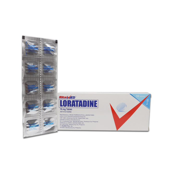 RM LORATADINE 10MG TAB (10 PCS/PK) | Lazada PH