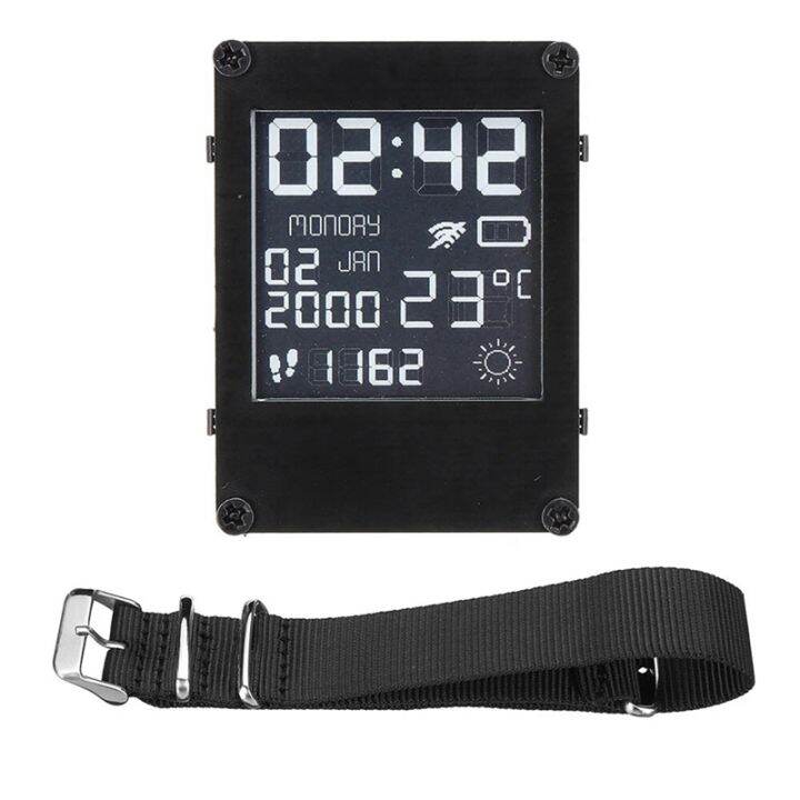 ESP32 Smart Watch ESP32 E-Watch WIFI Bluetooth Programmable Watch E-Paper Watch with Open Source ...