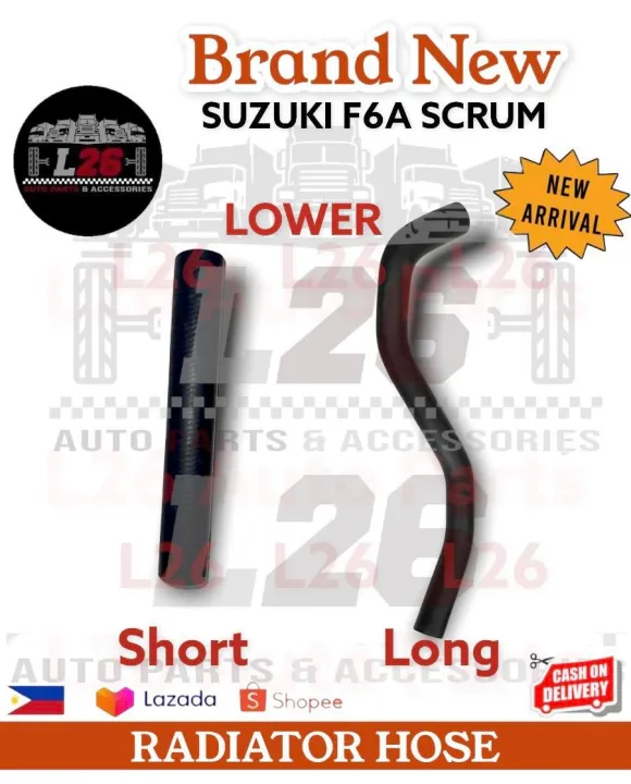 Suzuki F6A Scrum RADIATOR HOSE Lower (LONG , SHORT) | Lazada PH