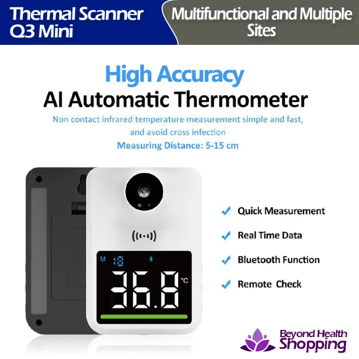 Q3 Mini Thermal Scanner High Accuracy AI Automatic Thermometer DynaMart ...