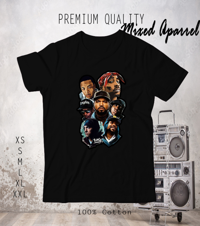 Mixed Apparel Drake 2pac Biggie Ice Cube Eminem Rihanna Dr Dre Hiphop ...