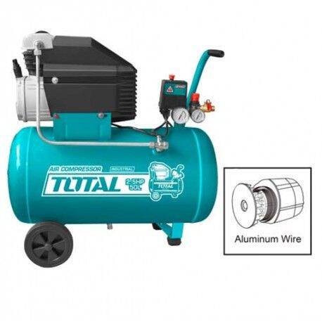 Total tools Air Compressor 2.5HP (TC125506P) | Lazada PH