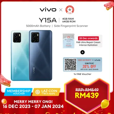 vivo Y15a Price in Malaysia & Specs - RM379 | TechNave