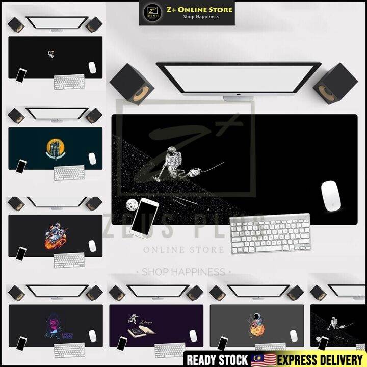 [90cm x40cm] ZPLUS ASTRONAUT Large Gaming Mouse Pad Desktop Table Top ...